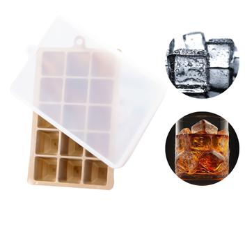 Forma de Gelo Redonda 15 Cavidades com Tampa Silicone - Kahu Home ...