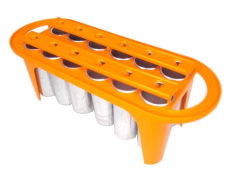 Forma de Picole Redondo Com Guia De Palito Aluminio 12 Picoles ...