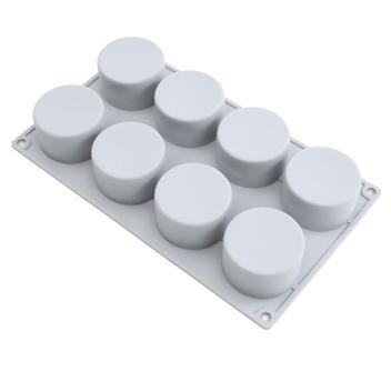 Forma De Silicone Redonda Reta 8 Cavidades 78000528 Allonsy - CROMUS ...