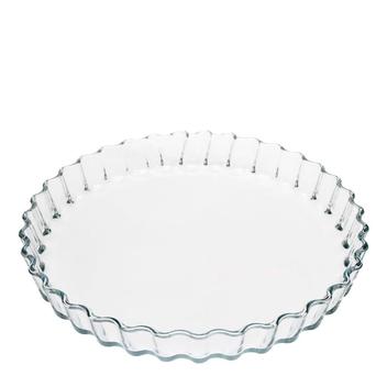 Forma de Vidro Borossilicato Canelada Redonda 27X3,5CM - Dynasty ...