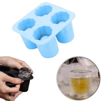 Forma Gelo Silicone Formato Copo Shots Drink Bebidas - Uny Gift - Forma ...