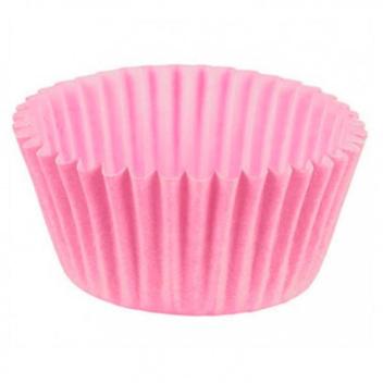 Forma Lisa Mini Cupcake Rosa C/45 Flip - FLIP FESTAS - Forminha para ...