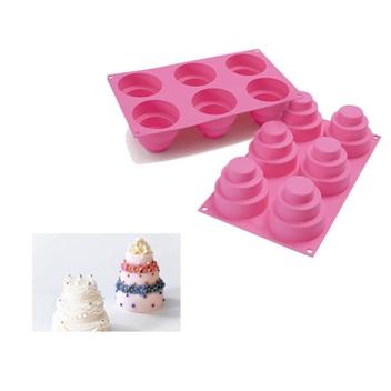 Forma Molde Em Silicone Mini Bolo Doce Cake Silikomart - Formas e ...