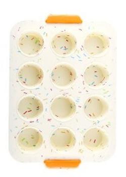 Forma para muffins de silicone bakery - HERCULES - Formas e Assadeiras ...