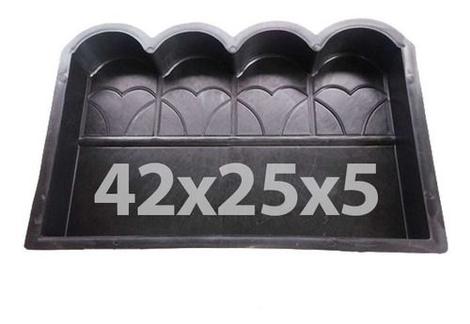 Forma Plastica Meio Fio Para Jardim 4 Ondas 42x25x05cm 2 Uni - Gme ...