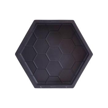 Forma Plastica Sextavada Estriada 25X25X06Cm 6 Unidades - Gme Formas ...