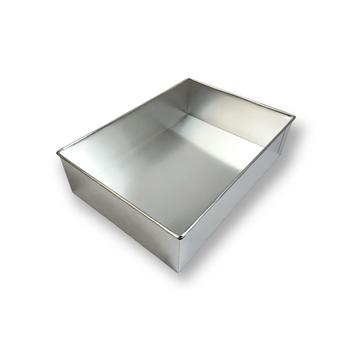 Forma retangular para bolo alta 36x26x10 alumínio - DESTAC FORMAS ...