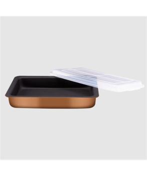 Forma Retangular Rochedo Gourmet Pro com Tampa - Forma / Assadeira de ...