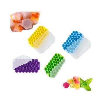 Formas De Gelo De Silicone Com 148 Cavidades Em Formato De Favo De Mel ...