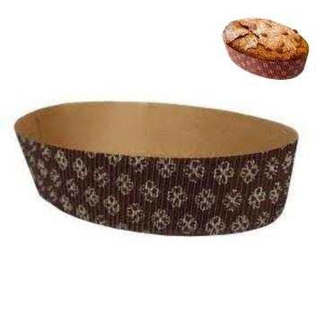Formas Forneável Mini Colomba Oval 500gr de qualidade. Caixa com 50 ...