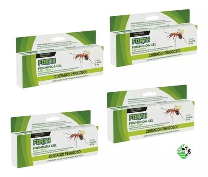 Formicida Gel Formigas Doceiras 4 Unidades Com 10g - Forth - Formicida ...