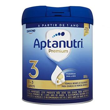 Fórmula Danone 1 - 3 anos 800g Infantil Aptanutri PREMIUM 3 - Fórmula ...