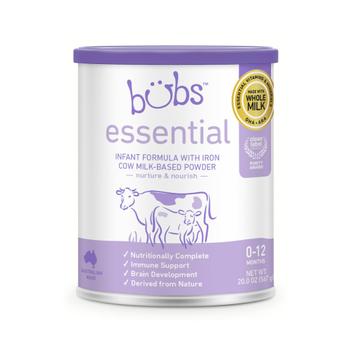 Fórmula Infantil Aussie Bubs Essential com Ferro (0-12 Meses) - 600ml ...
