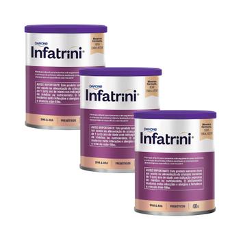 Fórmula Infantil Infatrini 400g - Danone - Kit c/3 - Fórmula Infantil ...