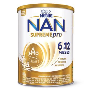 Fórmula Infantil Nan Supreme Pro HMO 6 a 12 Meses 800g - Fórmula ...