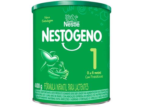 Fórmula Infantil Nestlé Leite Nestogeno 1 - 400g - Alimentos Infantis ...