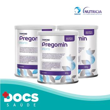 Fórmula Infantil Pregomin Pepti 400gr Danone KIT 03 unidades - Fórmula ...