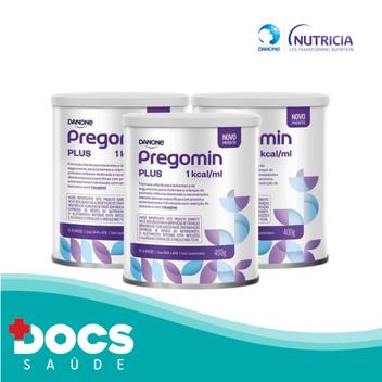 Fórmula Infantil Pregomin Plus 1.0kcal 400gr Danone KIT 03 unidades ...