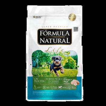 Formula natural life filhote porte medio e grande 15kg - ADIMAX ...