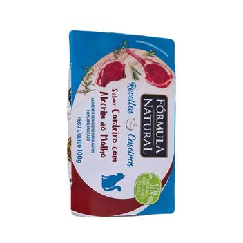 Formula Natural Receitas Caseiras Gato Adulto Cordeiro 100G - Ração ...