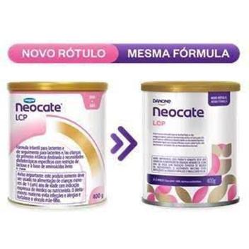 Formula Nutricional Neocate LCP Upgrade 400g - NUTRICIA - Fórmula ...