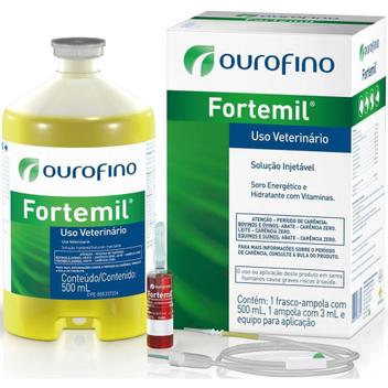 Fortemil Soro 500ml vitaminado Ouro Fino - Vitaminas e Suplementos para Pet - Magazine Luiza