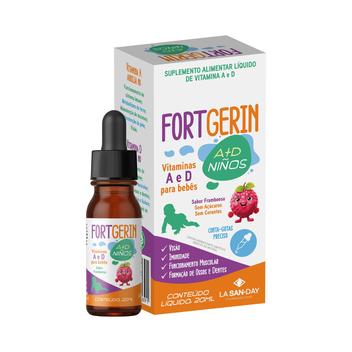 Fortgerin Niños Vitamina A+D Gotas (20ml) - La San-Day ...