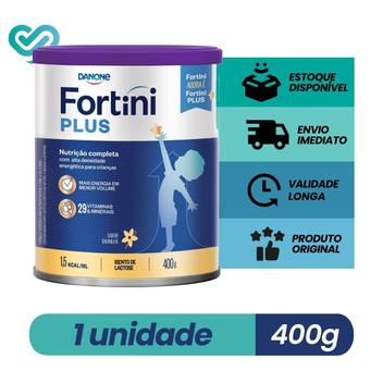 Fortini PLUS Pó Sem Sabor - 400g - Danone - Complemento Alimentar ...