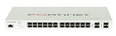 FortiSwitch 224E-POE Layer 2/3 FortiGate with 24 GE RJ45 + 4 SFP ports ...