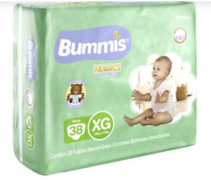 Fralda Bummis dia e noite tamanho XG - 38 unidades - Fralda Descartável ...