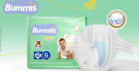 Fralda bummis magics baby mega tamanho g - 42unidades - Fralda ...