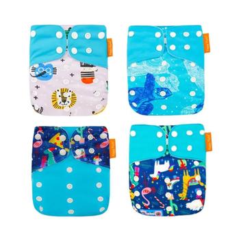 Fralda de Bebê Reutilizável e Lavável Happyflute - Ajustável e ...