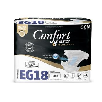 Fralda Geriátrica Confort Premium Econ Extra G 18 Unidades - CONFORT ...