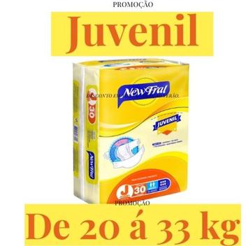 Fralda Juvenil New Fral C/ 1 Pacote Contendo 30 Unid. - NewFral ...