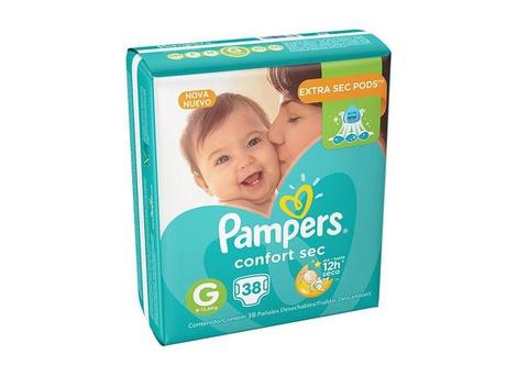 Fralda Pampers comfort sec G - Fralda Descartável - Magazine Luiza