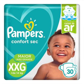 Fralda Pampers Confortsec Xxg Com 30 - PROCTER BABY - Fralda ...