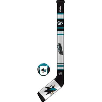 Franklin Sports San Jose Sharks NHL Mini Soft Hockey Stick Set - NHL ...