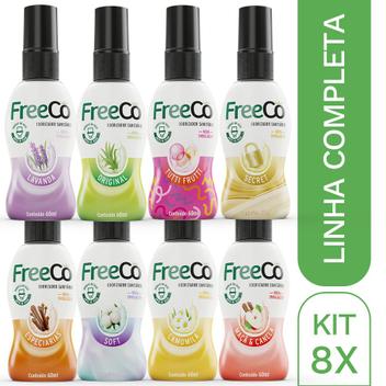 FreeCô Linha Completa de Fragrâncias 60ml - Kit com 8 - Perfume ...