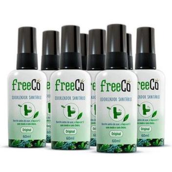 FreeCô Original 60ml - Kit com 12 - Odorizador e Desodorizador de ...