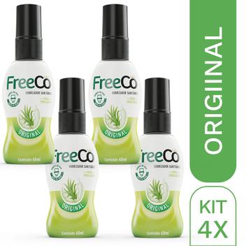 FreeCô Original 60ml - Kit com 4 - Odorizador e Desodorizador de ...