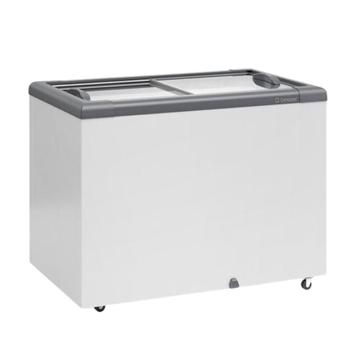 Freezer Horizontal Ghd300h Cinza 300 Litros 2 Tampa Vidro 127V Gelopar ...