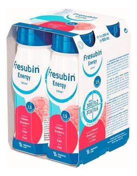Fresubin Energy Drink 200ml - Morango - Kit Com 4 - Fresenius ...