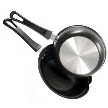 Frigideira Dupla Antiaderente 14Cm. Omeleteira Fortaleza - Frigideira ...