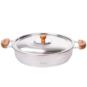 Frigideira Grande Alumínio Fundido Batido Grossa 30Cm - DIVIFORTE ...