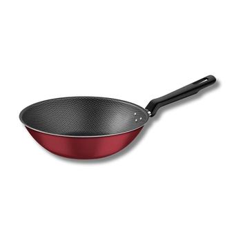 Frigideira Wok Tramontina Loreto em Alumínio com Revestimento Antiaderente Starflon Max 24 cm 2 ...