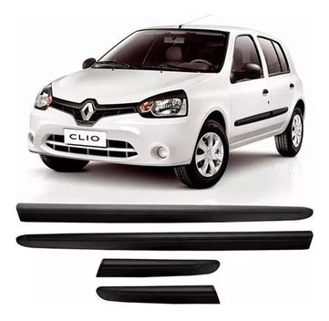 Friso Lateral Clio 2014 2015 2016 2017 Preto - FRISART - Frisos e ...