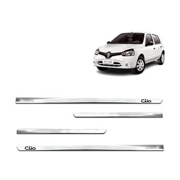 Friso Lateral Cromado Slim Renault Clio 2000 a 2019 - SHEKPARTS ...