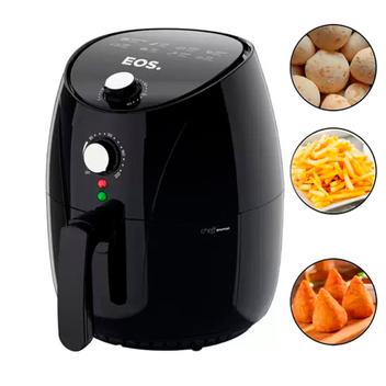 Fritadeira Air Fryer Eos Eaf40p Panela Grande 4 Litros 1500 Watts 110v ...