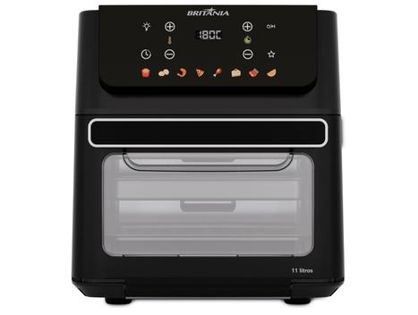 Fritadeira Air Fryer Oven Britânia BAF11 11L Preto - Fritadeira sem ...