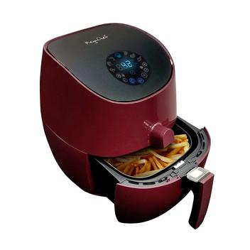 Fritadeira e Multicooker Megachef 3,5L - 7 Programas - Burgundi - Grill ...